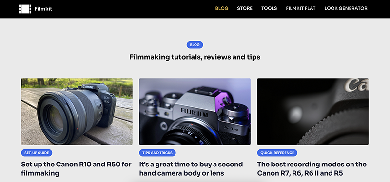 Five useful features for shooting video on the Canon R7 - Filmkit